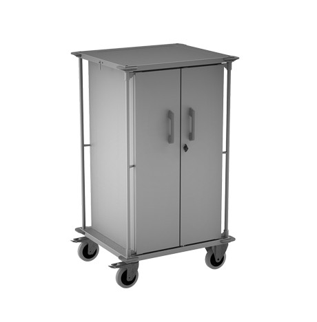Stainless steel cart for 6 StU (CSSD) containers - NEREZ0071* - Klaro